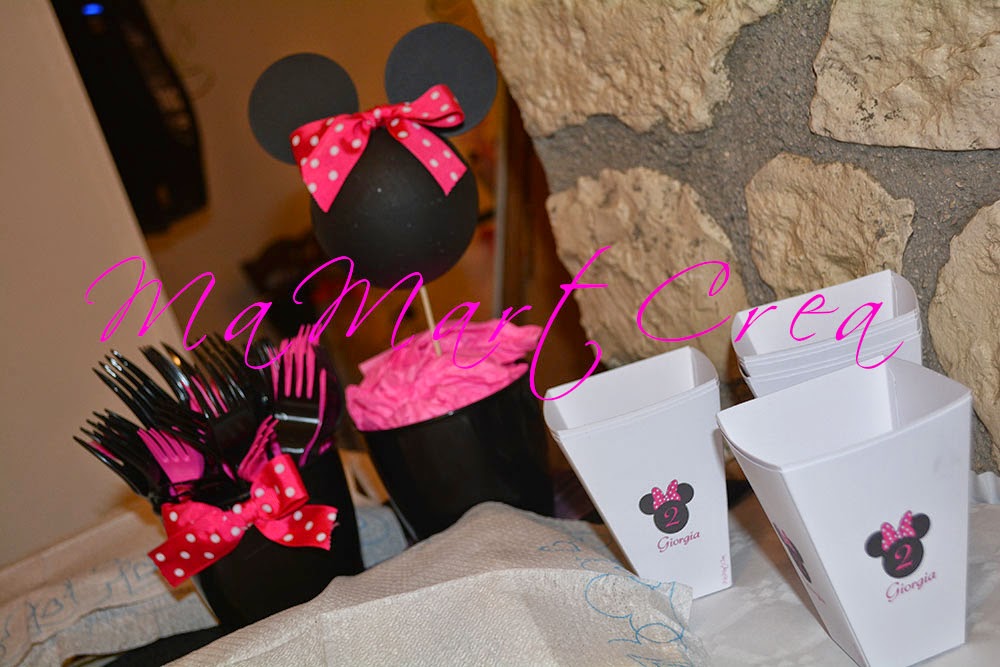 MaMartCrea: Compleanno tema Minnie: l'allestimento!