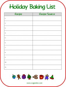 Sunny Simple Life: Free Printable Holiday Planning Pages