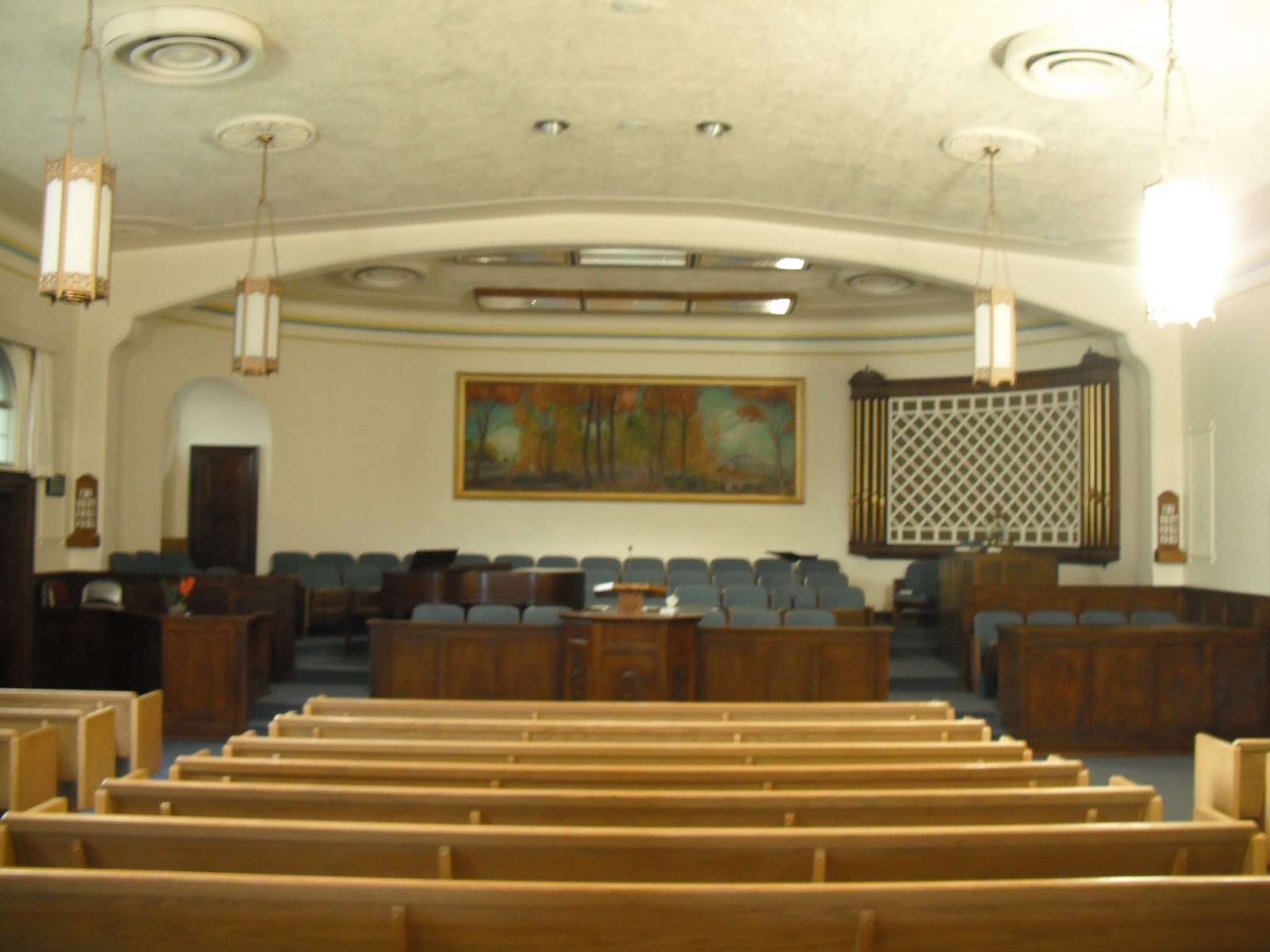 Historic LDS Architecture: Logan Ninth Ward: Chapel Interior