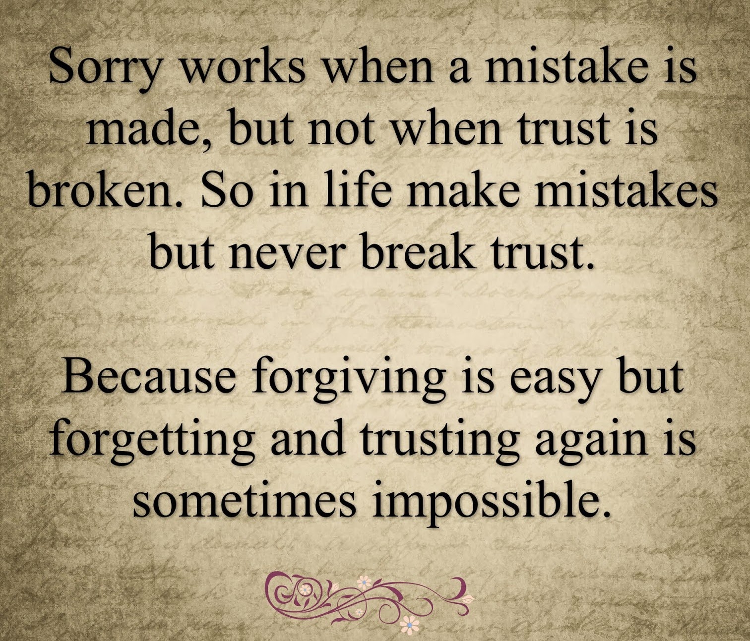 LIC PENSIONERS CHRONICLE: THE POWER OF AN APOLOGY