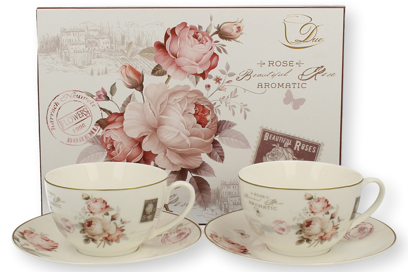 Deco: Cesti de cafea din portelan fin