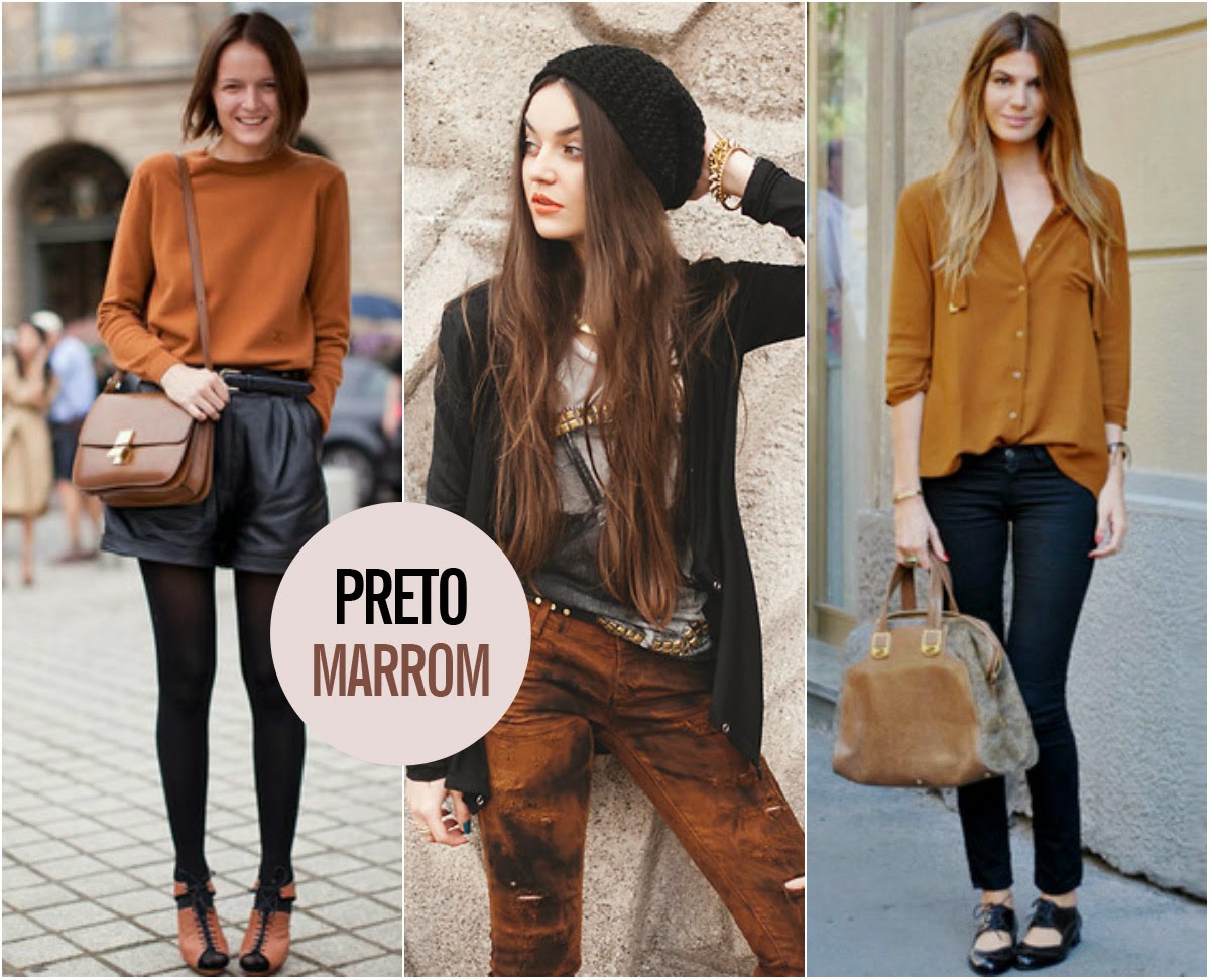DL Empório da Moda: Como usar marrom?