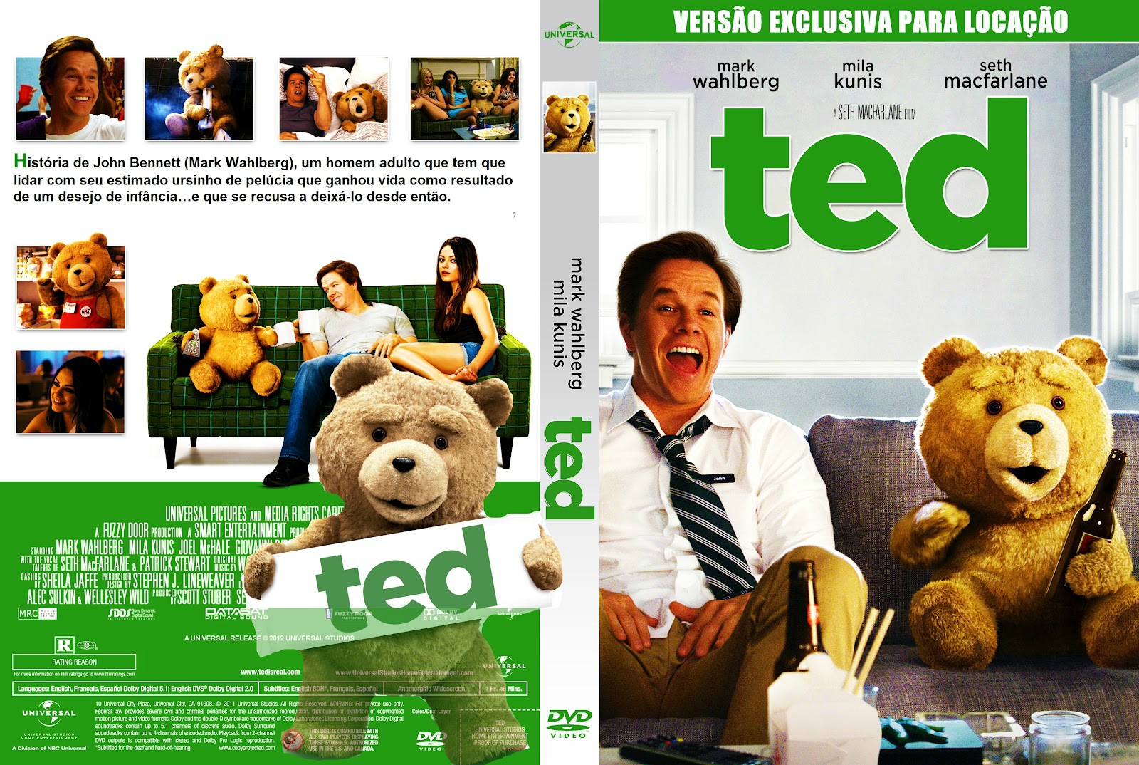 CAPA DVD TED - Capa Scan