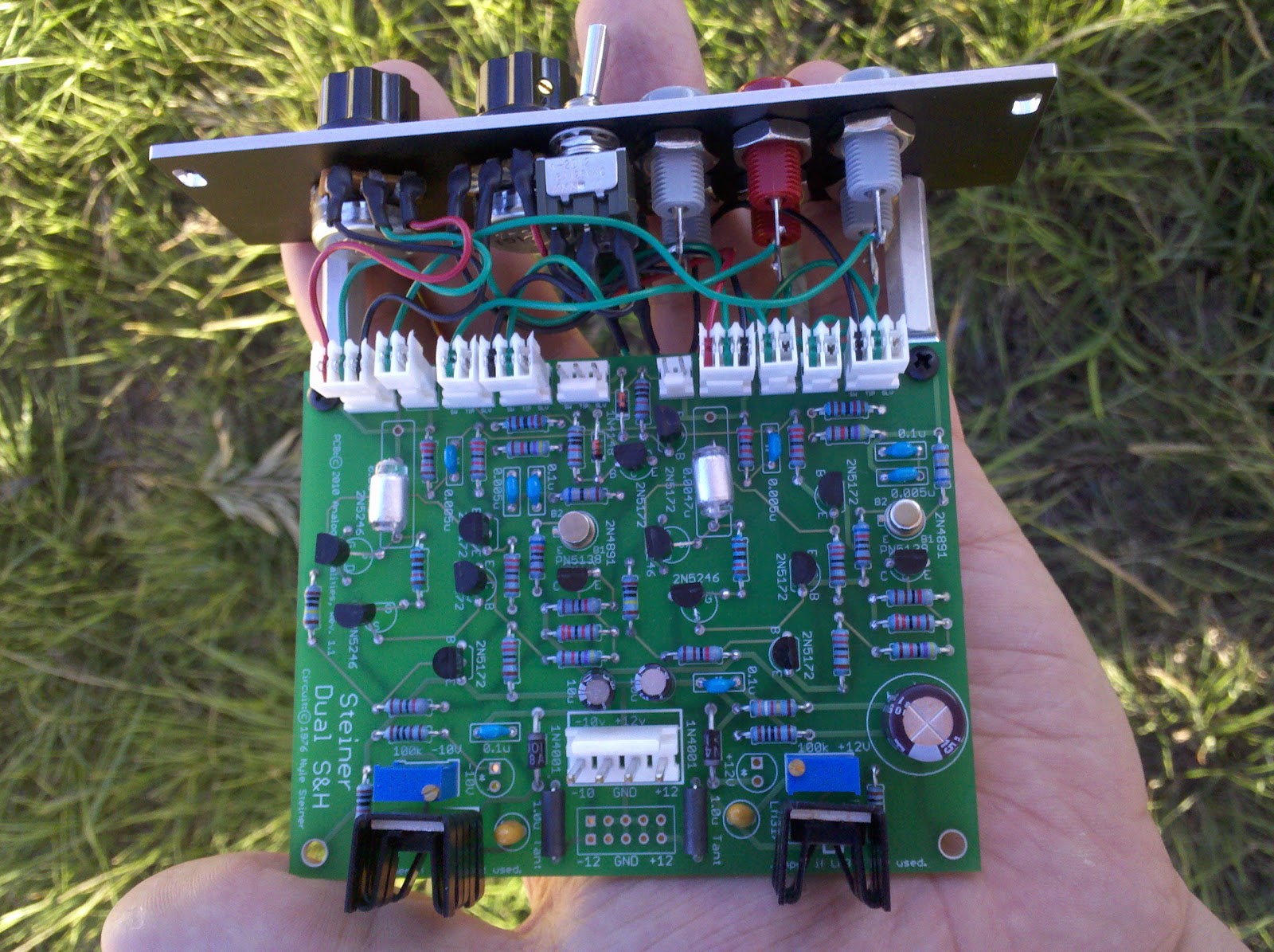 Steiner Synthasystem DIY: Sample & Hold Complete!