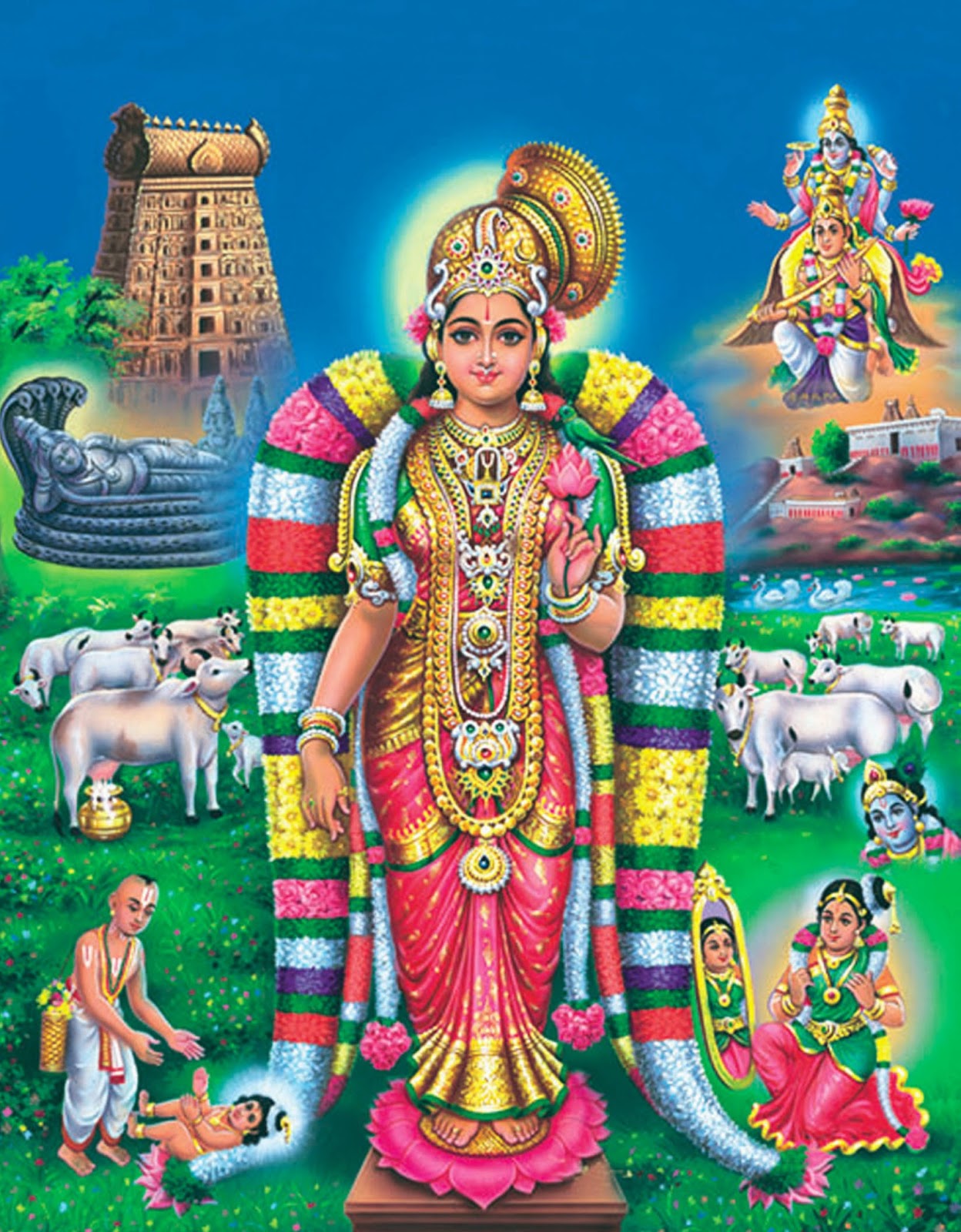 Gods-Leaders-Images-Drawings: Hindu Gods & Spirituals Collection