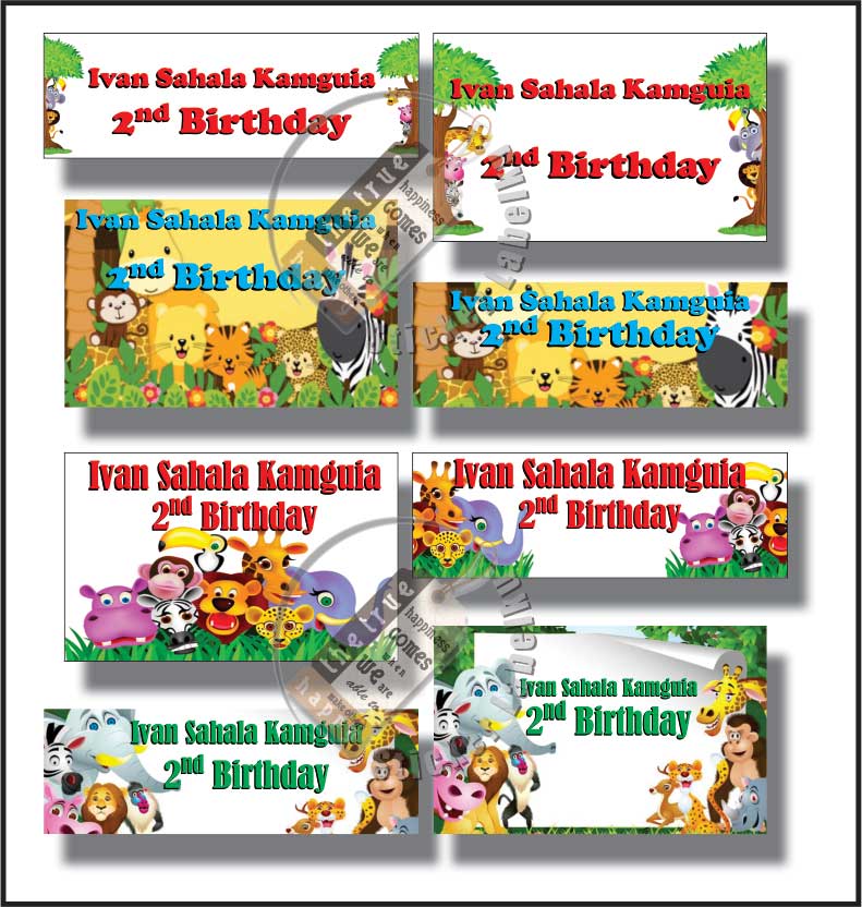 Sticker-Labelku: Label Paket Ultah