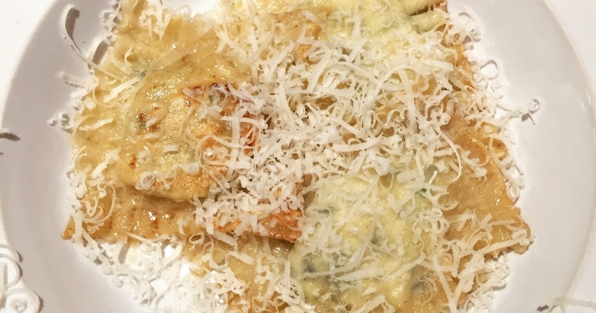 Homemade Herb and Ricotta Ravioli