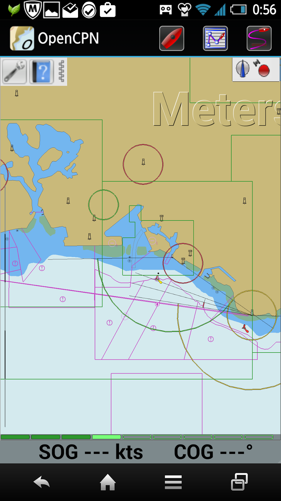 @tnaka78 blog: FOSS4Gで電子海図の世界をのぞく2016 - OpenCPNで電子海図を見る