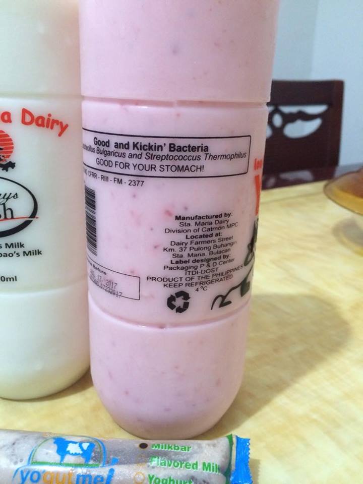 Blognigigi: Invest in Yourself: Fooding Aside || Sta. Maria Dairy ...