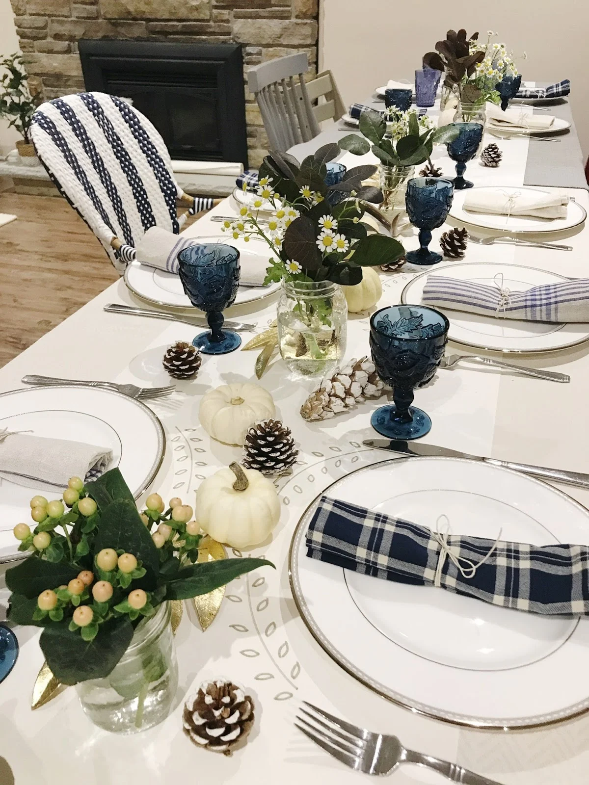 Easy Ideas for Setting A Fall Table - Rambling Renovators