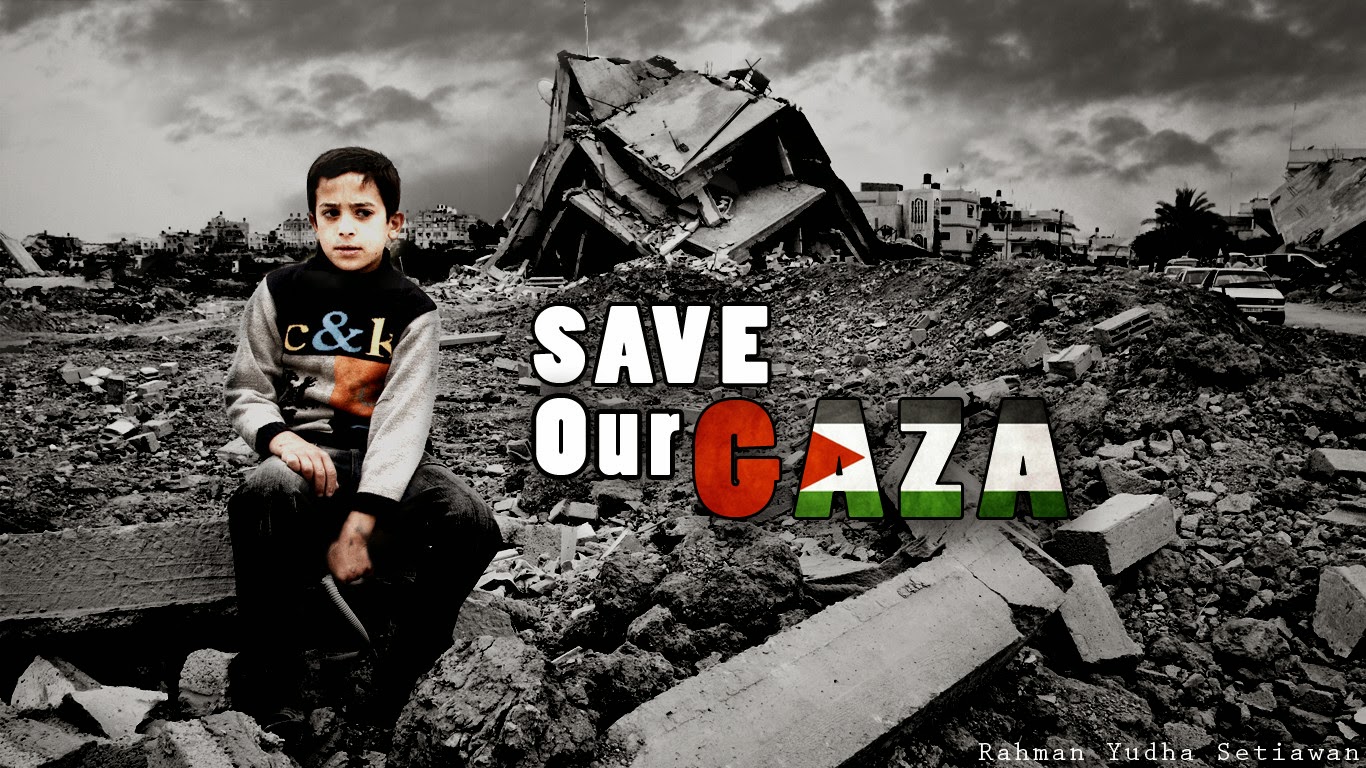 Save Gaza Wallpapers | Zeeshan Malik's Official Blog