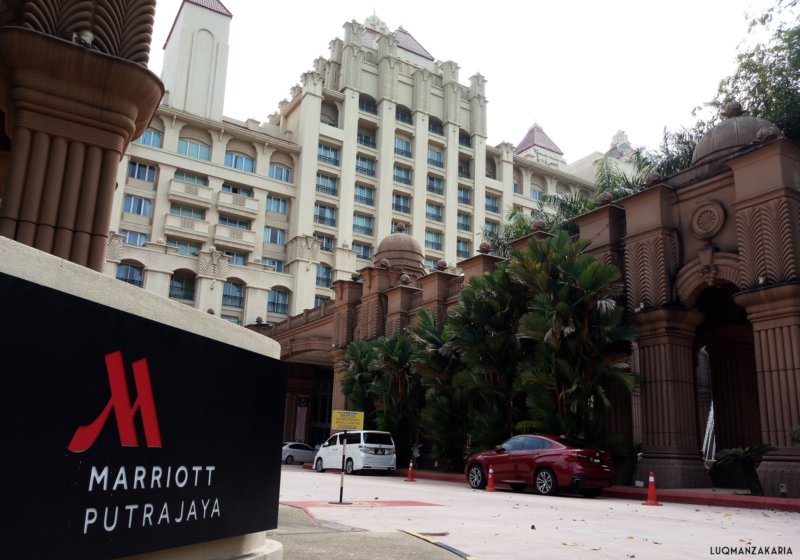 Menginap di Hotel Marriott Putrajaya yang sangat cantik dan selesa