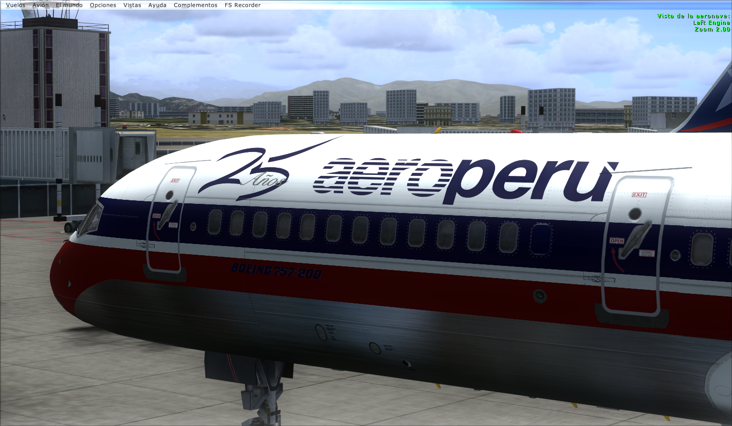 [FS9/FSX] QualityWings Boeing 757-200 Aeroperu N53AW y Librea 25 Años