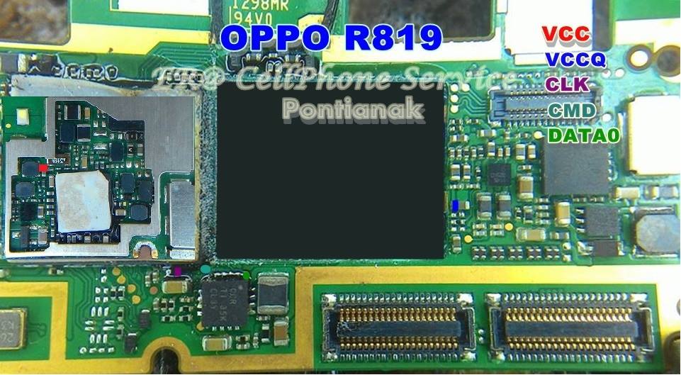 PINOUT DIRECT EMMC OPPO ( ISP ) | W i n k GSM