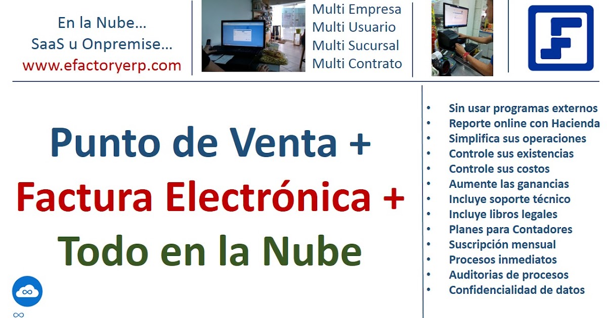 Software de Punto de Venta + Facturación Electrónica + Nube