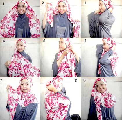 Tutorial Cara Memakai Jilbab Pashmina Modern | Tutorial Hijab