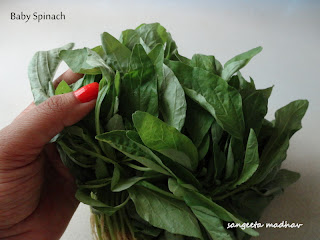 Local Mustard, Baby Chye Sim and Baby Spinach Greens... To go the ...