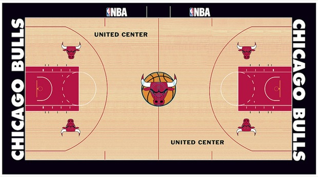designZando: O design das quadras de basquete da NBA