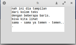 Cara membuat kolom teks menjadi beberapa baris dan memberikan scroll ...