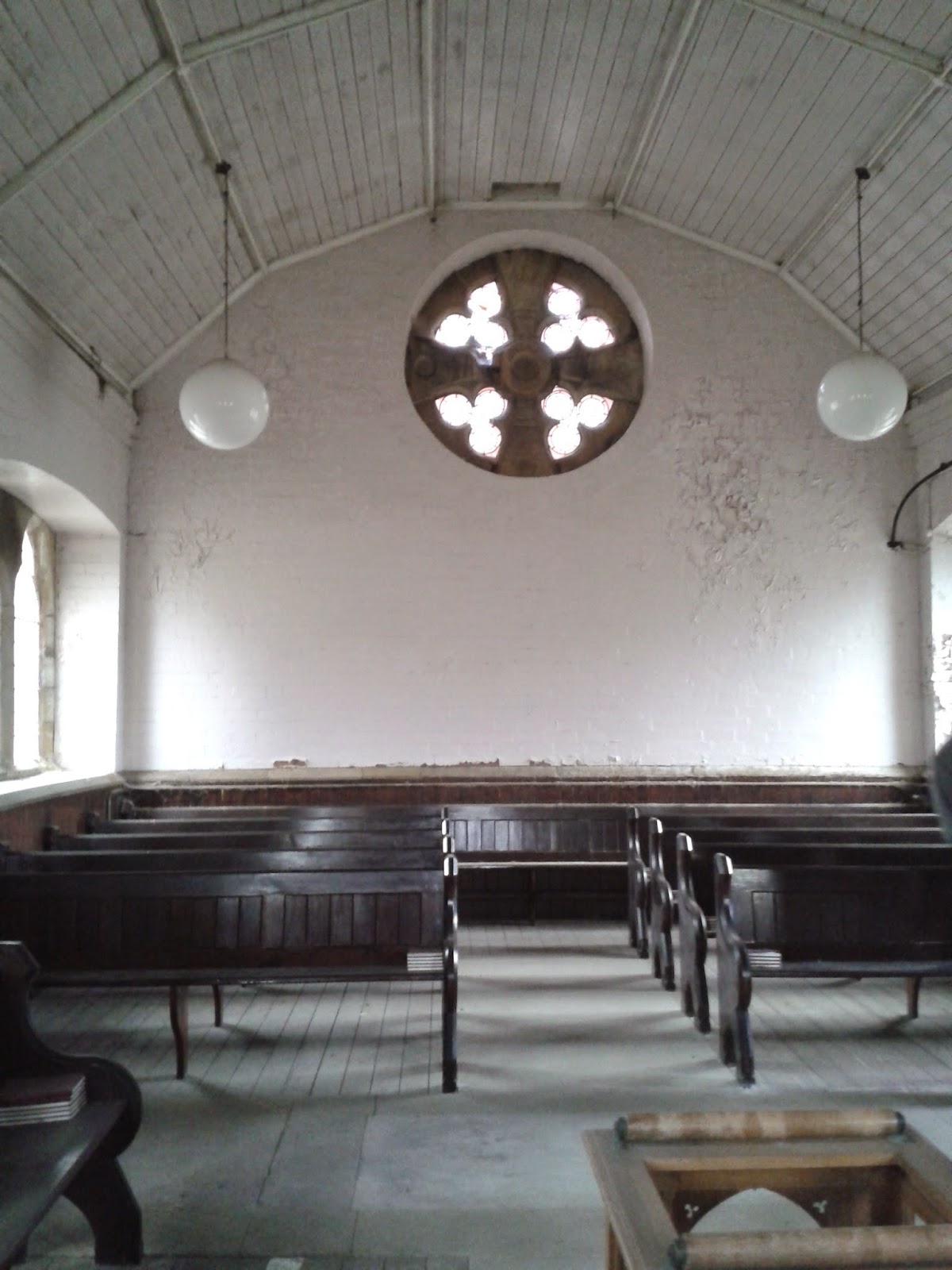 Horsforth Museum: Horsforth Cemetery Chapel now unused.