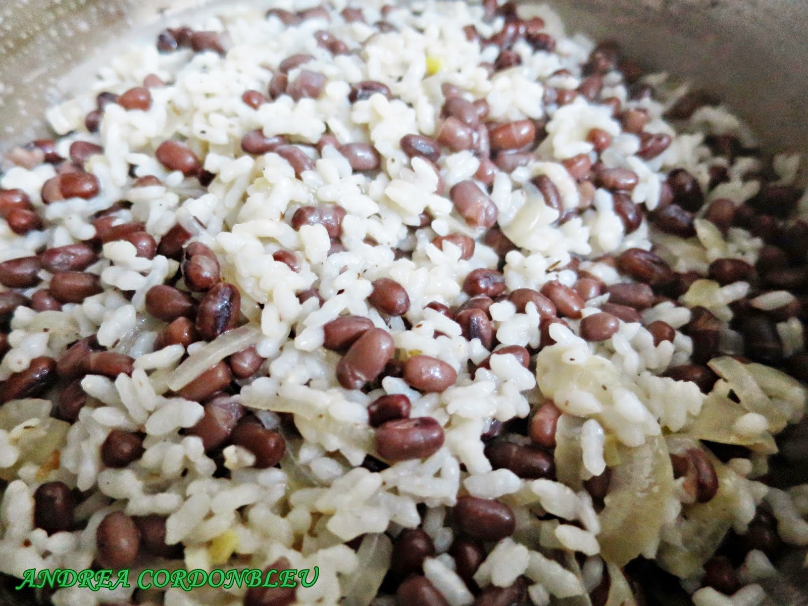 CORDONBLEU: BELICE. ARROZ CON FRIJOLES. ANDREA POR EL MUNDO.