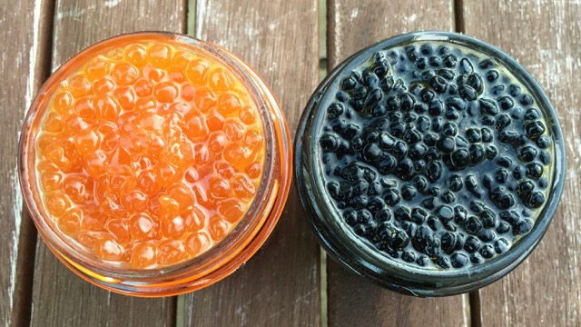 VEGANOO Vegan Reviews: Review: Vegetarian Caviar Club Seaweed Pearls