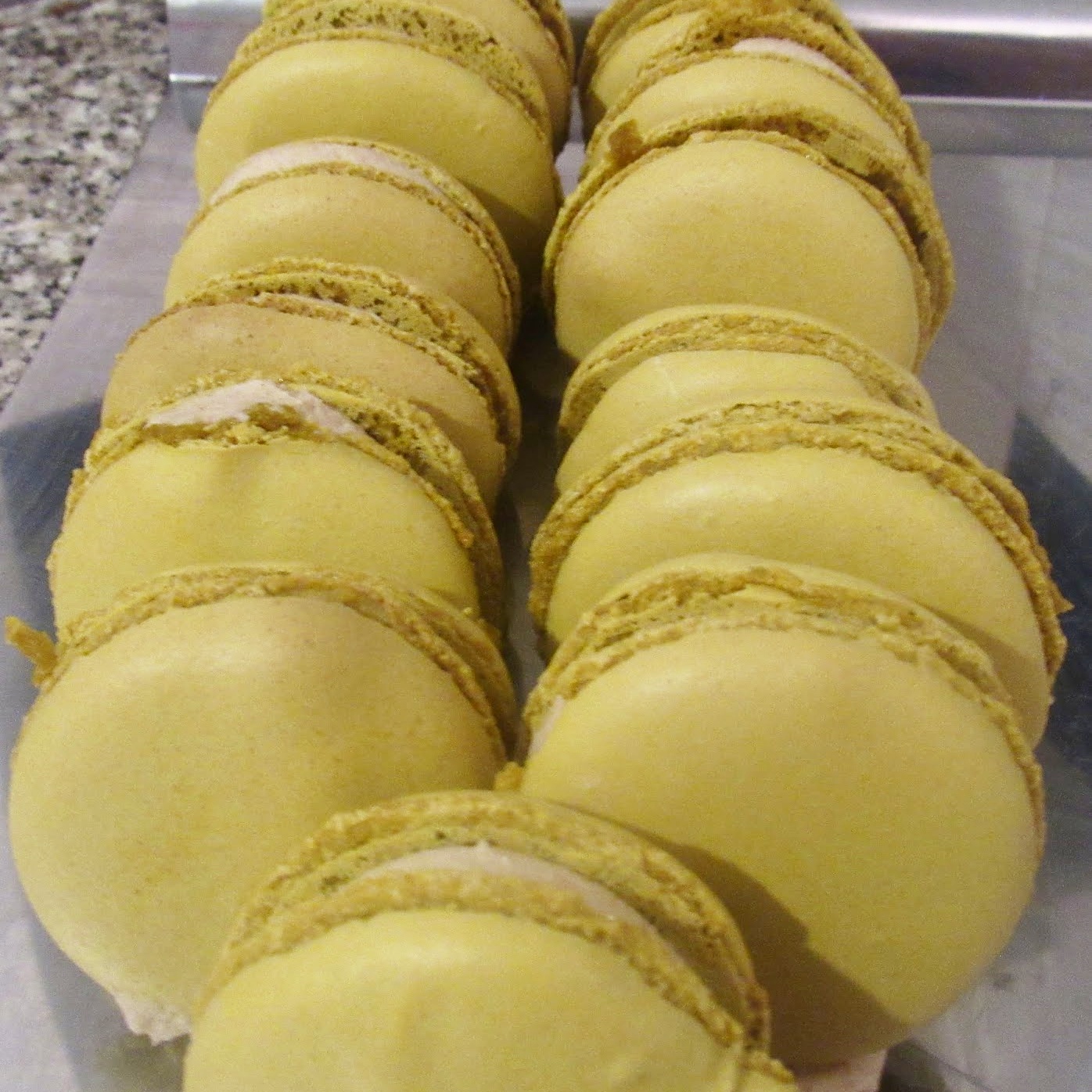 Festive Cinnamon spiced Macarons Honeycomb Crunchies Festive Cinnamon spiced Macarons Honeycomb Crunchies