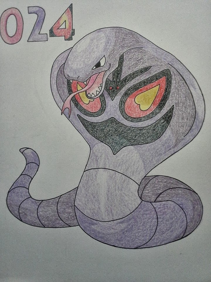 Poké-draw!: Ekans and Arbok