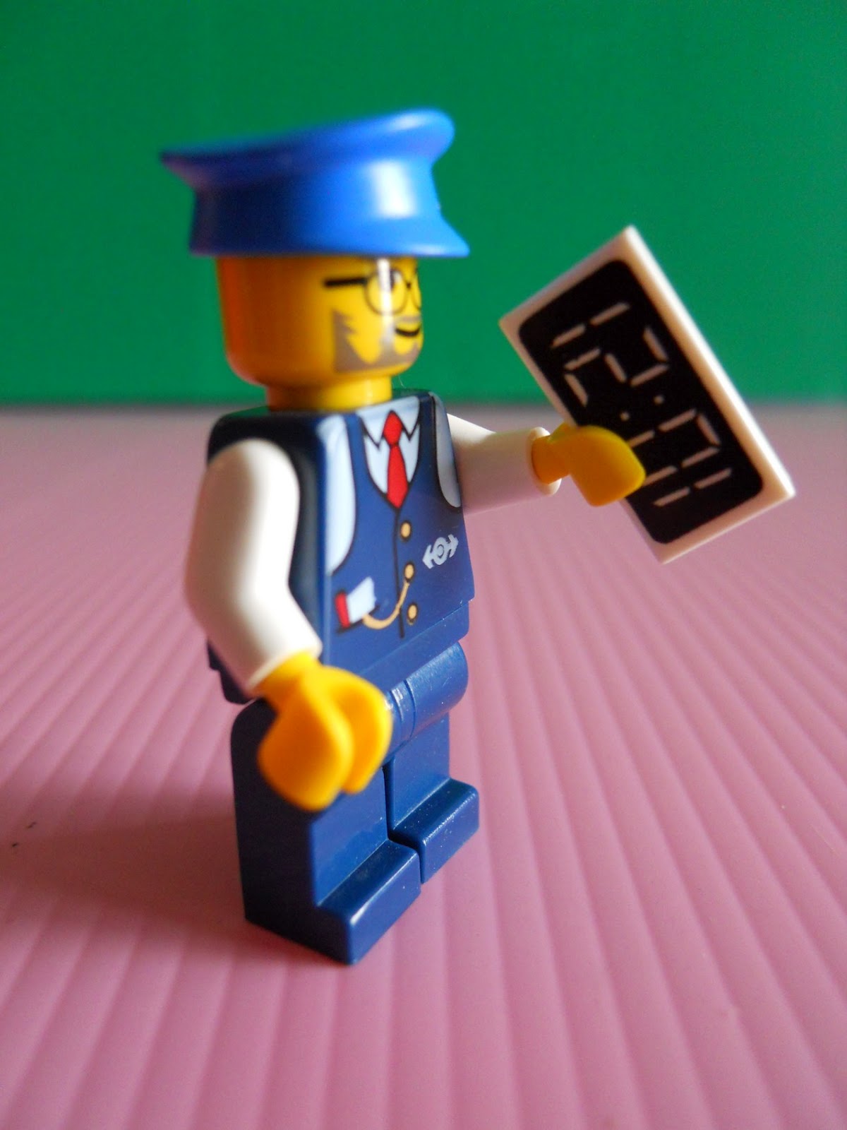 Dexters Diecasts (DexDC): LEGO Minifigure ~ Train Conductor