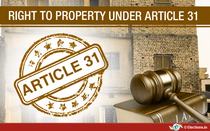 Right to Property Under Indian Constitution