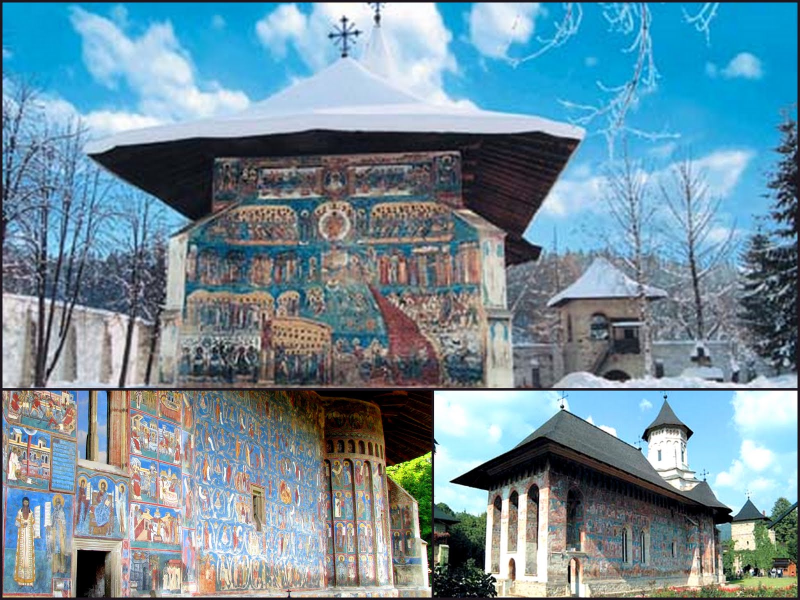 The painted monasteries of Bucovina
