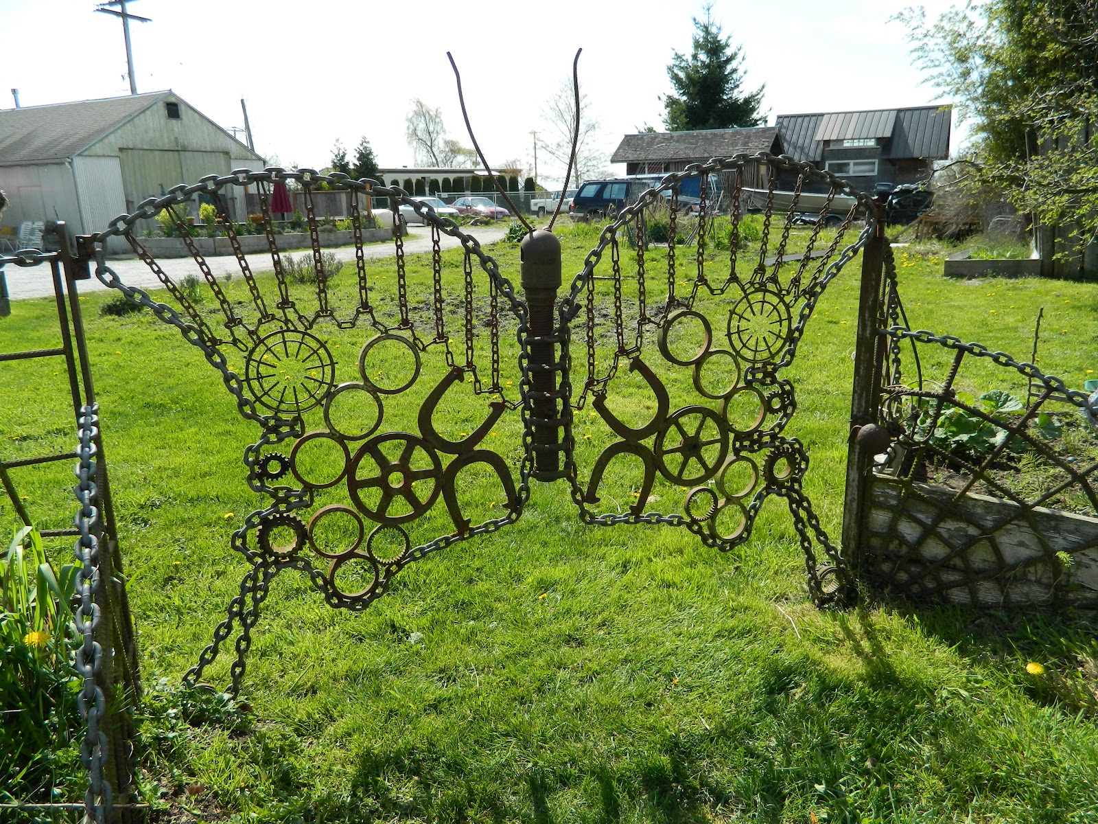 BELLINGHAM DAILY PHOTO: Butterfly Gate