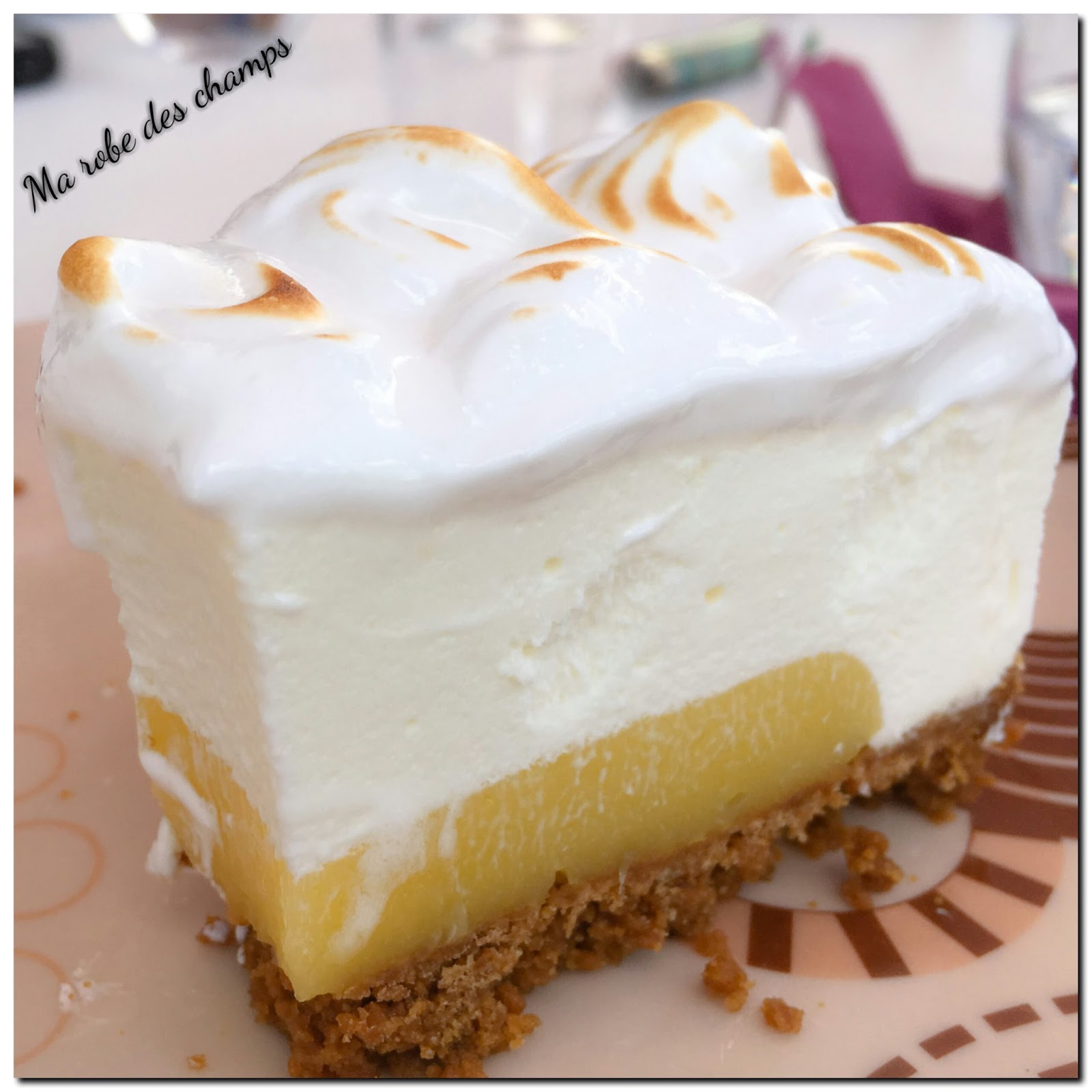 Ma robe des champs: Entremet meringué aux deux citrons