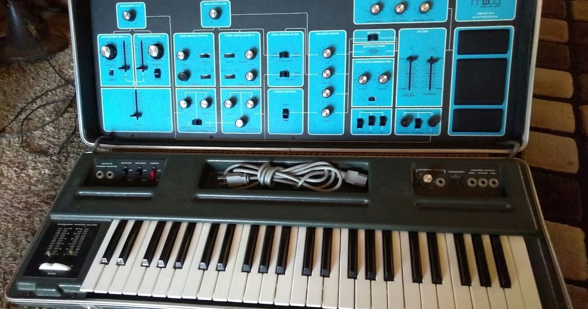 MATRIXSYNTH: Moog Sonic 6 Keyboard Synthesizer
