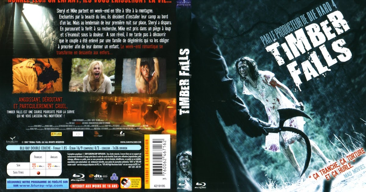 BLU-RAY JAQUETTES BLU-RAY: Timber falls