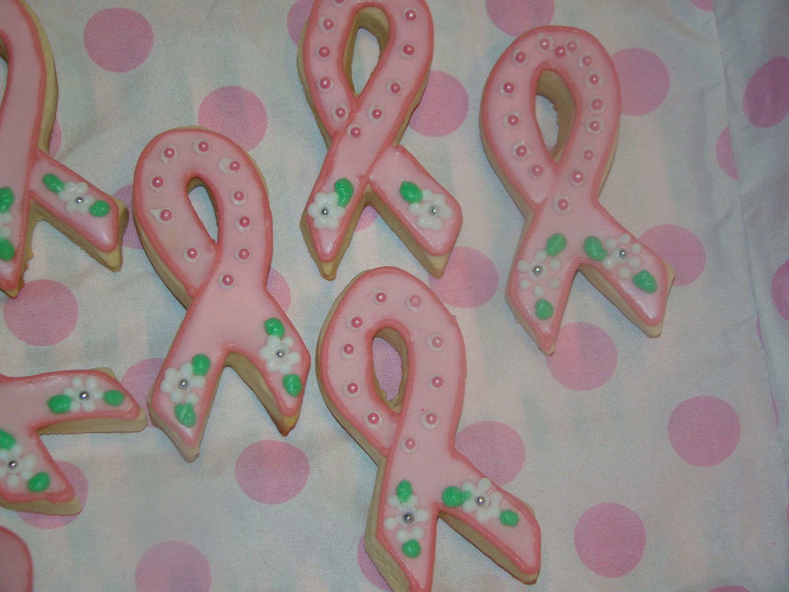 Candicakes: GALLETAS LAZO ROSA