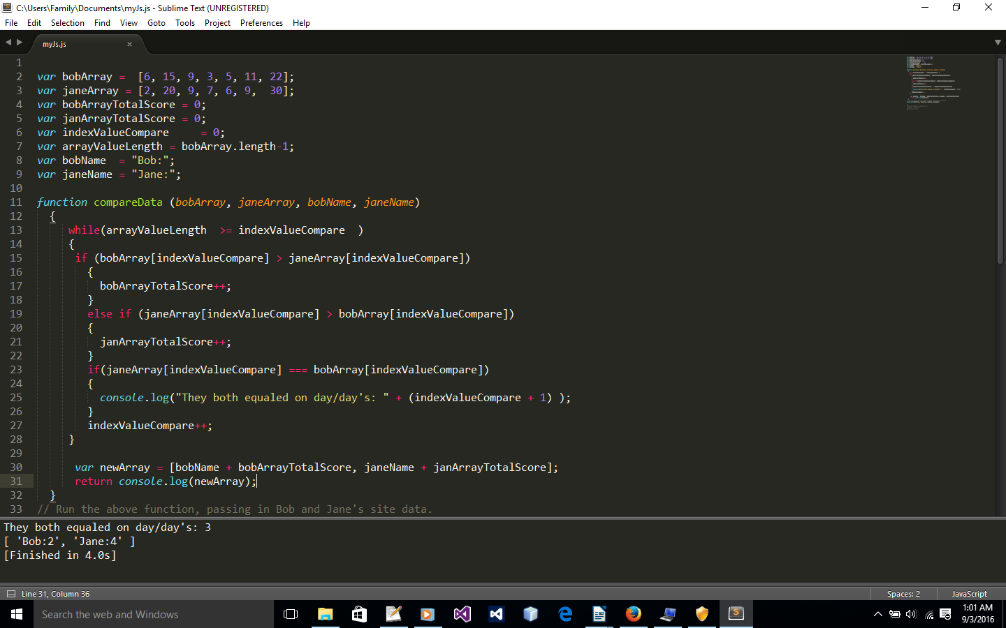 Coding, coding, and more coding….: Algorithms