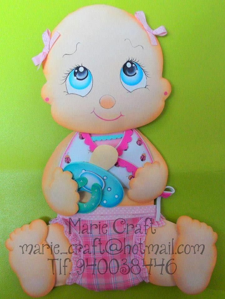 MOLDES DE E.V.A: MOLDE BEBÊ.