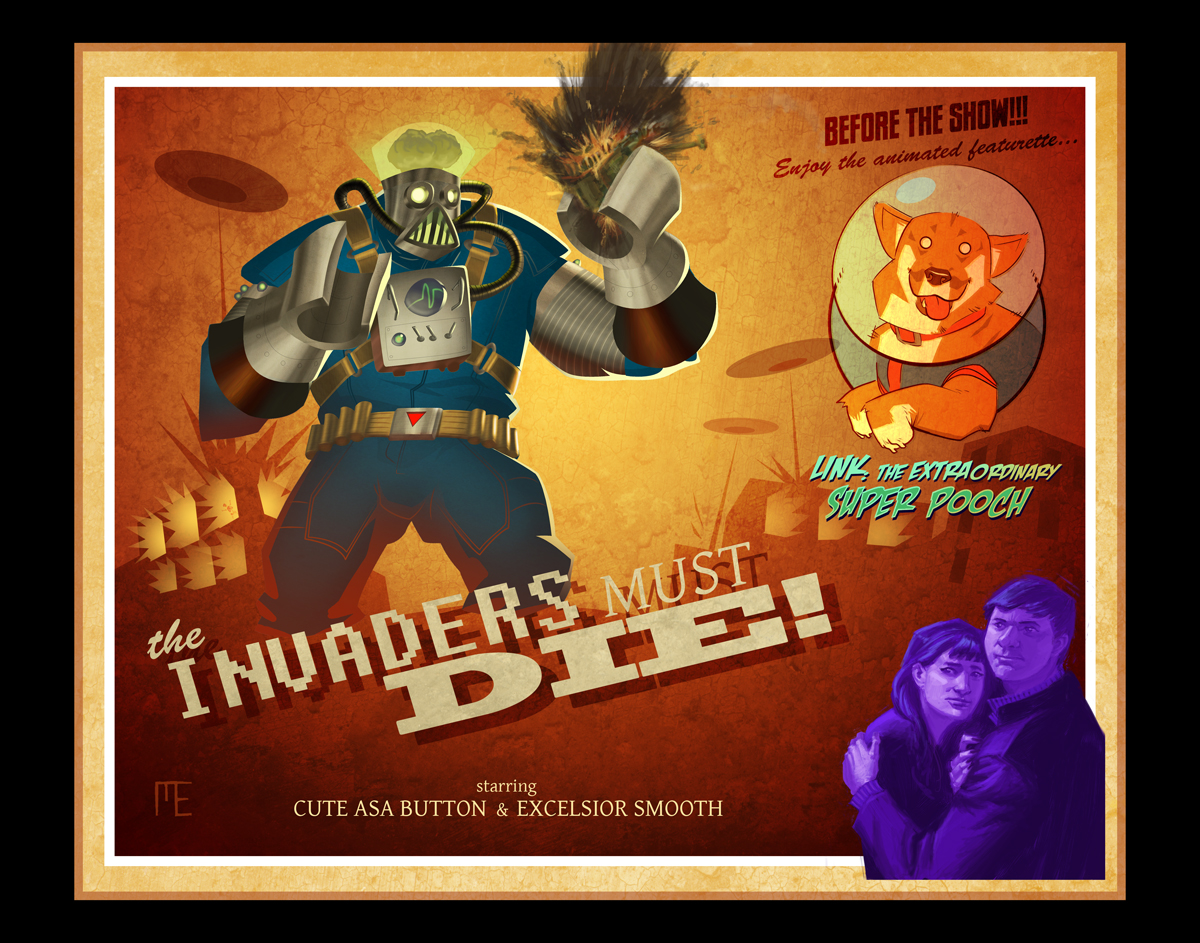 ElserArt: The Invaders Must Die!!!