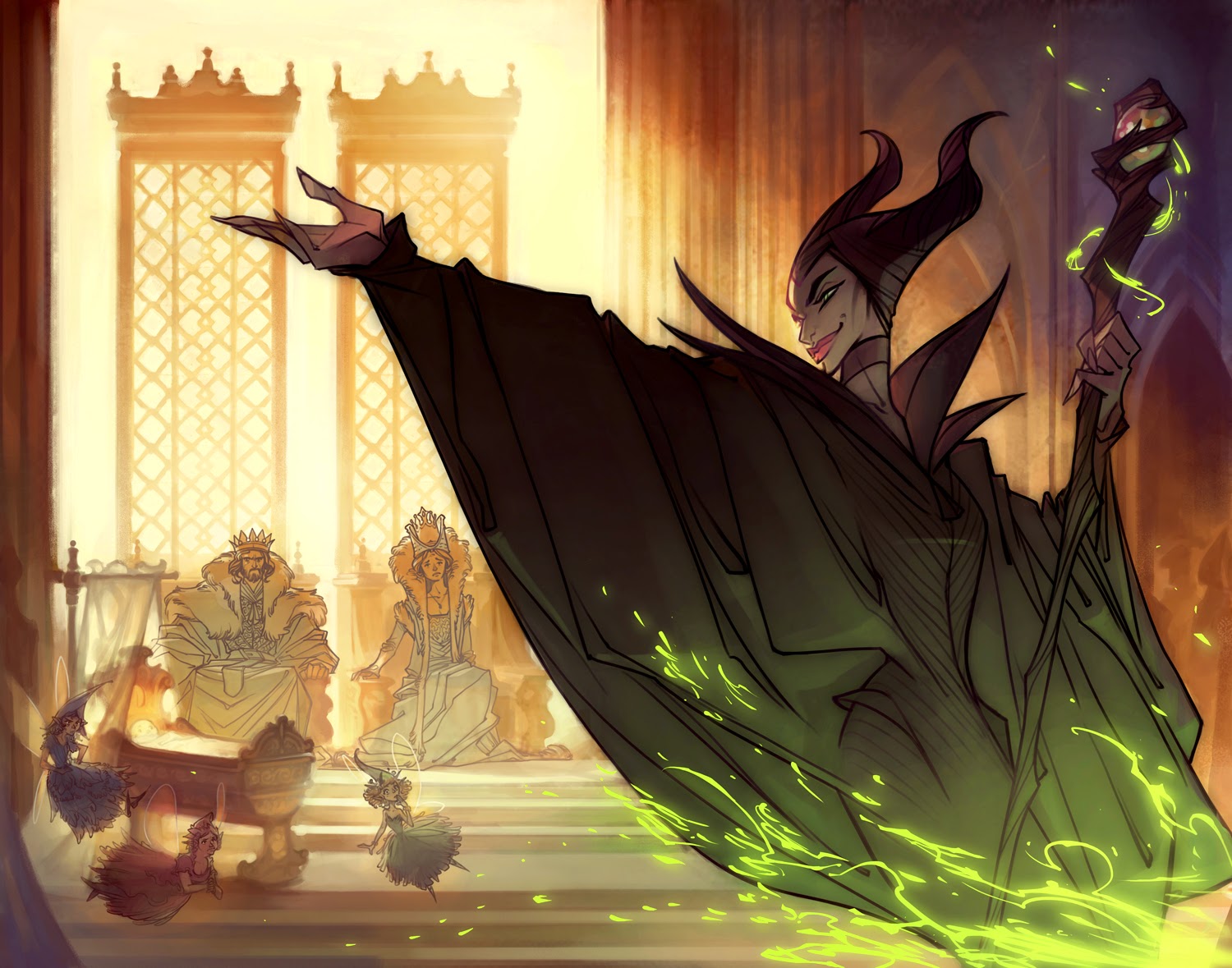 The Blog at Happy Rock: The Curse of Maleficent
