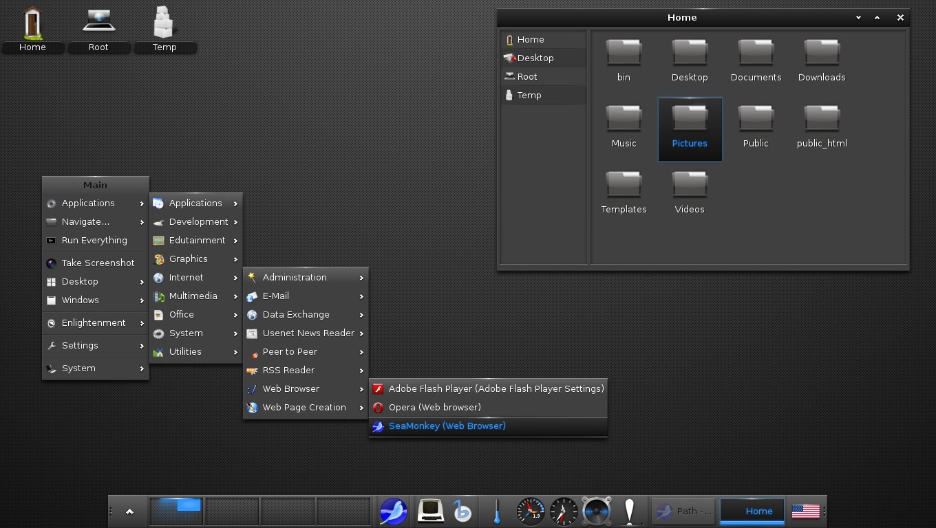 Ultra Random Thoughts: openSUSE trying to offer E17 as mainline desktop