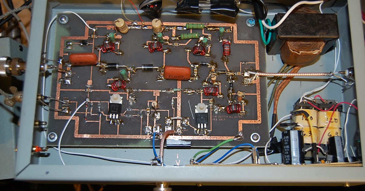 ham electronic homebrewer: PIN diode T/R switch