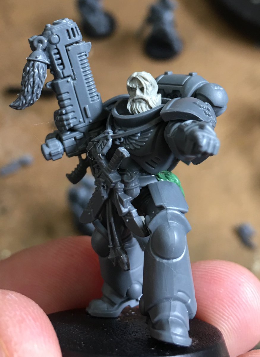 Dark Future Games: Space Wolf Primaris Hellblaster Conversions ...