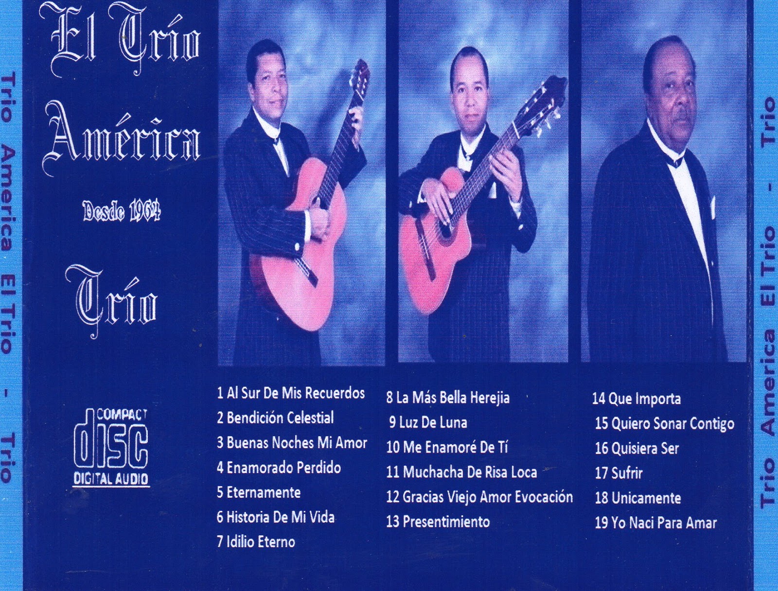 TRIO LOS PANCHOS Y SUS INVITADOS: EL TRIO AMERICA - TRIO