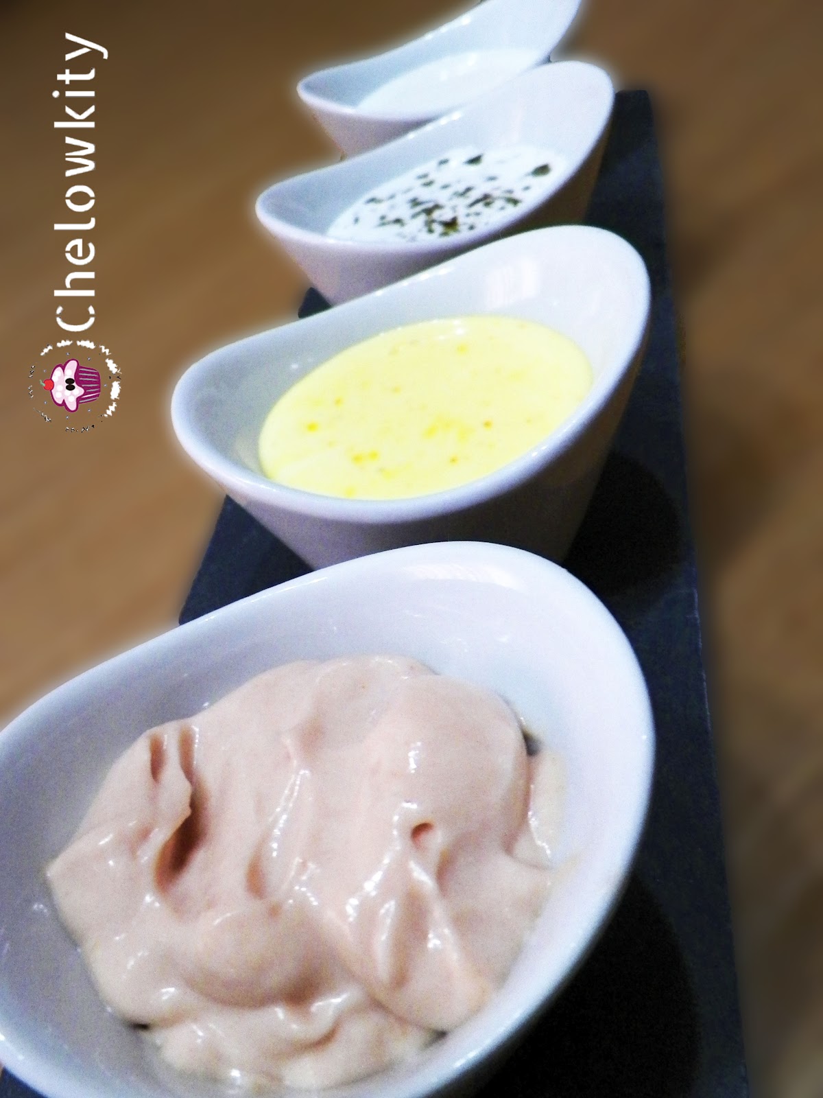 Chelowkity: Lactonesa (Mahonesa sin huevo)