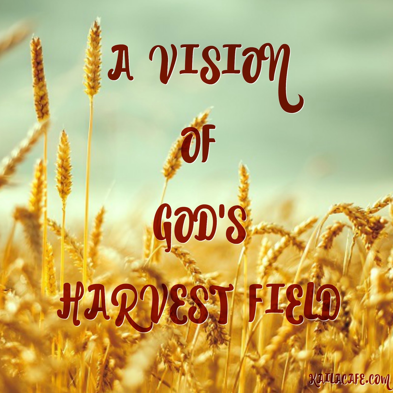 Kaila Café: An inspirational blog serving up the fresh Word of God ...