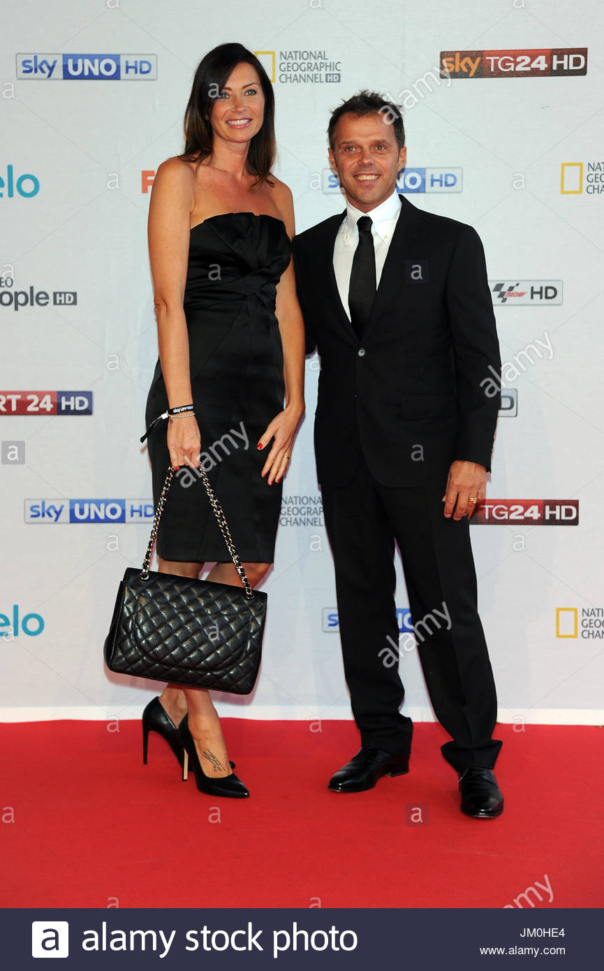 Loris Capirossi's Wife Ingrid Tence Having Great Life