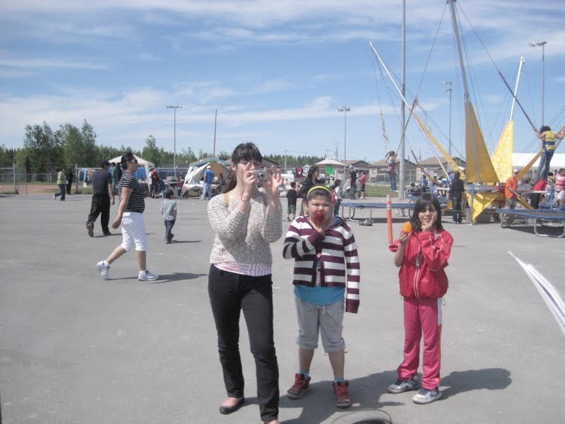 Artists of Waswanipi: Terry's Waswanipi Day Pictures