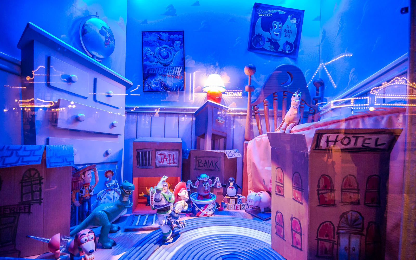 Main Street Windows: Toy Story