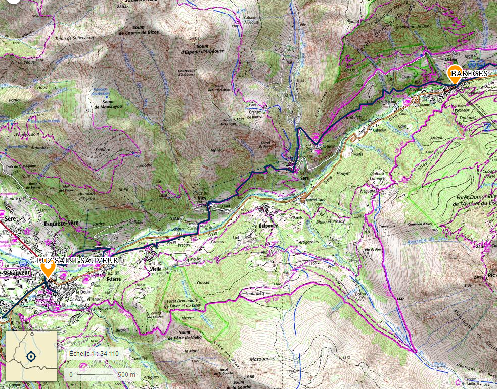 Traversée des Pyrénées de Banyuls à Hendaye par la HRP et le GR10 ...